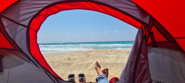 קמפינג חוף בצת: קמפינג בחינם על הים בצפון - גו קמפינג - אתר הקמפינג הישראלי